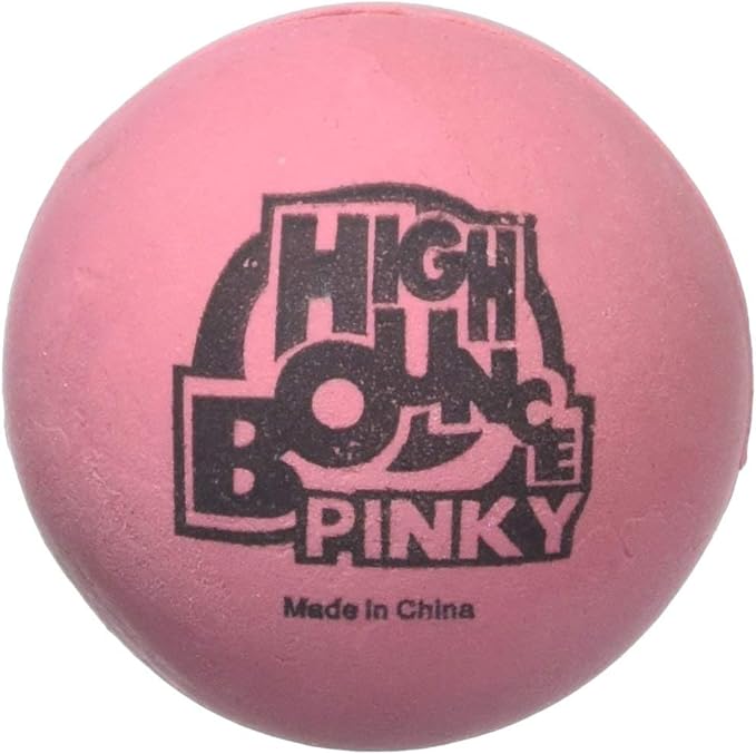PINKY Hi- Bounce Balls: 2.25 Inch Party Favor | The Brain Train TT
