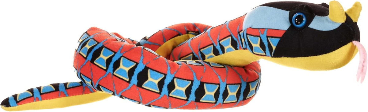 Snakes Eco Rhino Viper, Stuffed Animal, 36 Inches, Plush Toy, Fill is ...