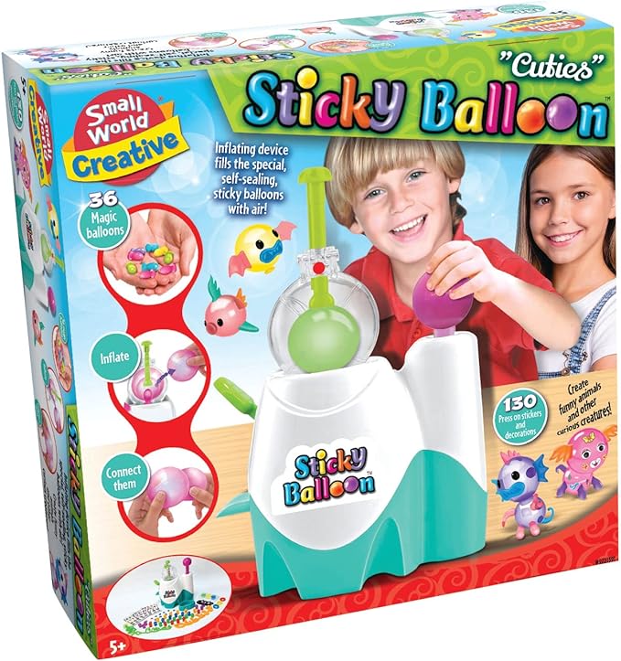 Sticky Balloon Creation Kit with Balloon Inflating Device - Create You ...