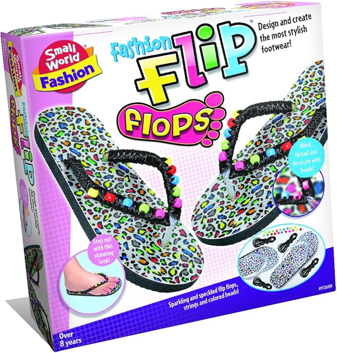 Fashion - Fashion Flip Flops Craft Kit | The Brain Train TT