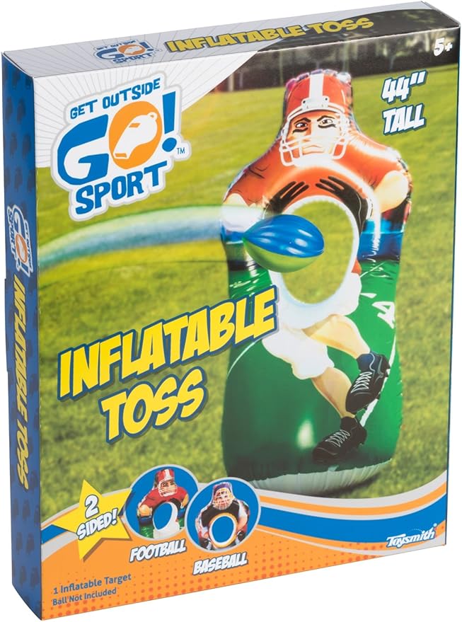 Inflatable Sports Toss Game, boys girls sports games football and base ...