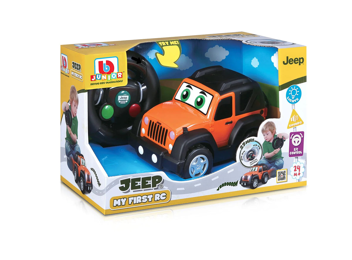 BB Junior Play & Go My First Radio Control Jeep Wrangler Vehicle | The ...