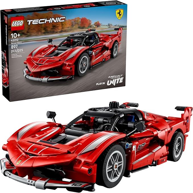LEGO Technic Ferrari FXX K Toy Car - Building Toy for Girls & Boys, Ag ...