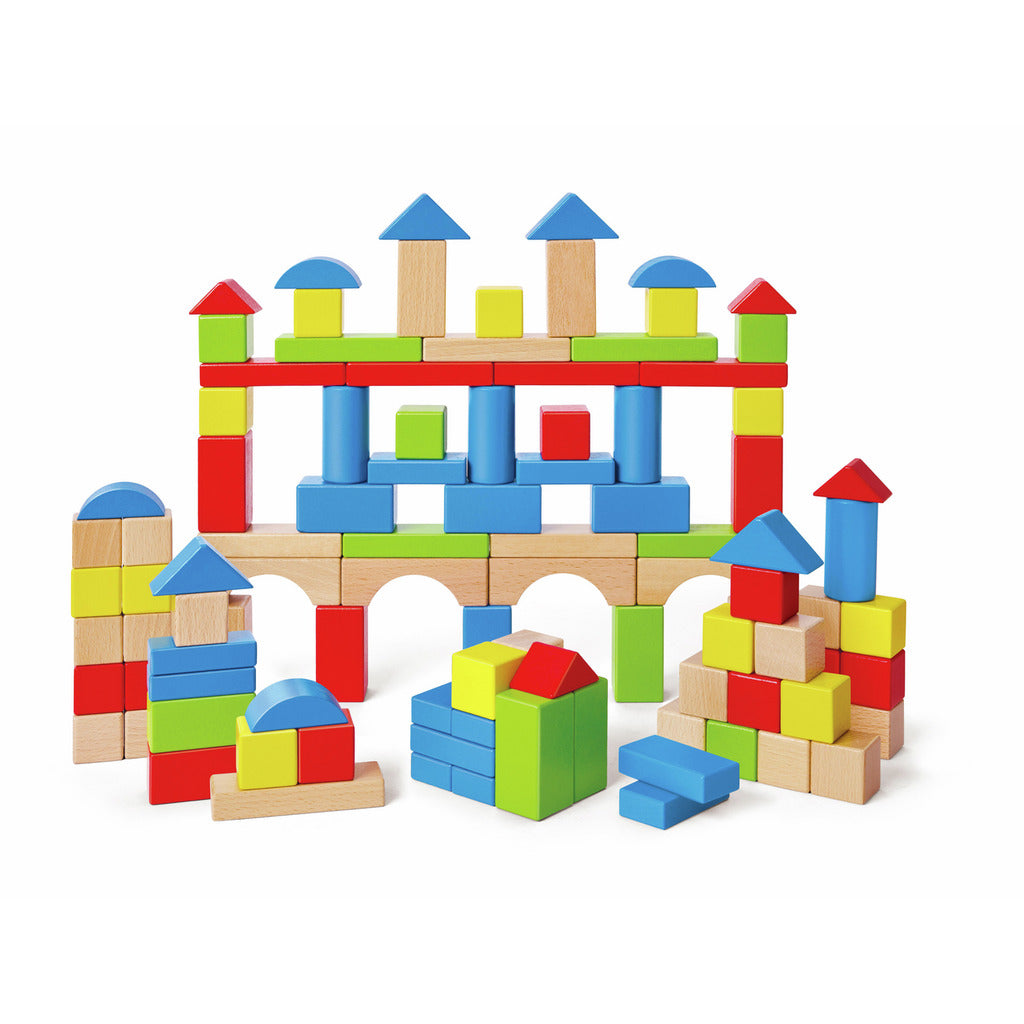 Build Up and Away Blocks - 100 pcs. | The Brain Train TT