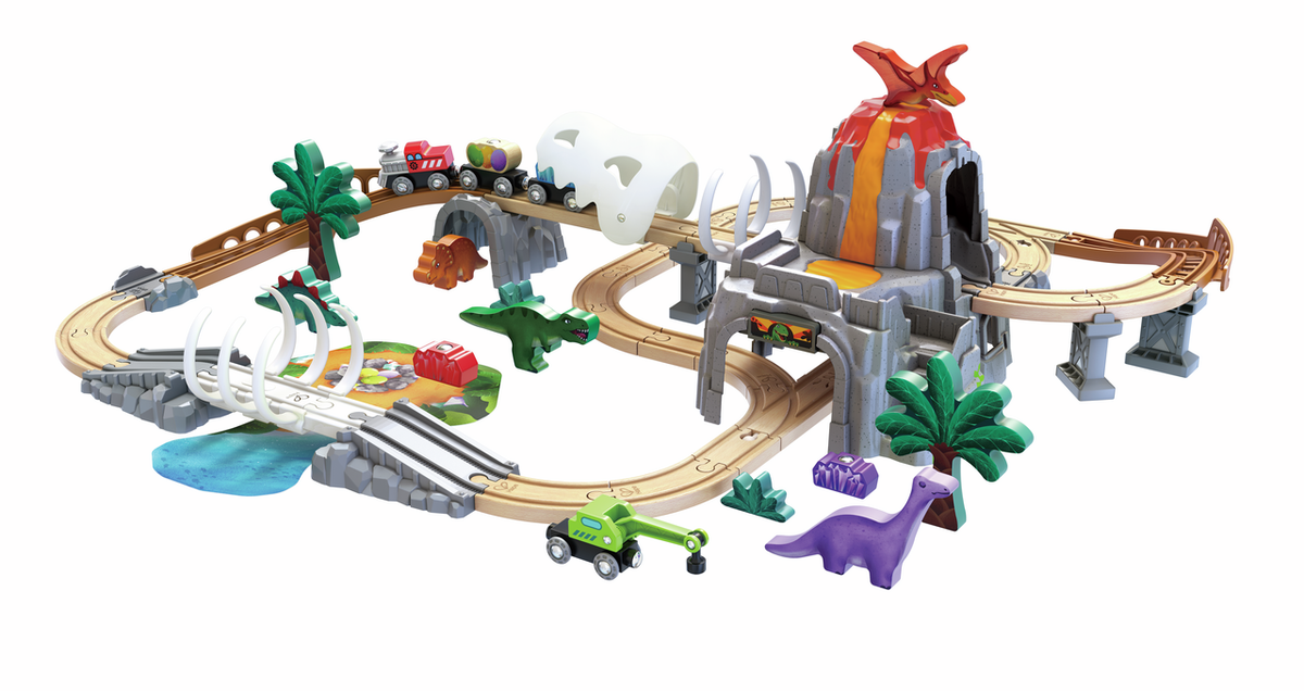 Dino Railway Adventure Set | The Brain Train TT