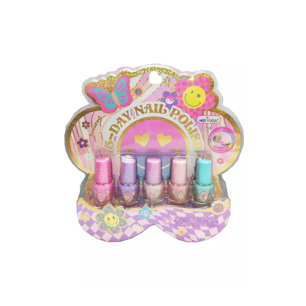 5 Day Nail Polish | The Brain Train TT