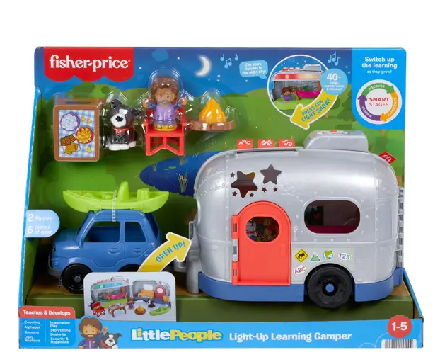 Fisher-Price® Light-Up Learning Camper | The Brain Train TT Fisher-Price® Light-Up Learning Camper | The Brain Train TT