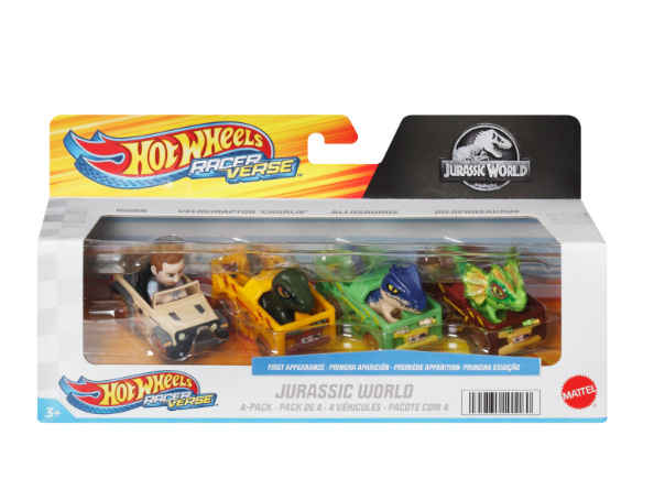 Hot Wheels Racerverse, Set Of 4 Die-Cast Hot Wheels Cars | The Brain ...