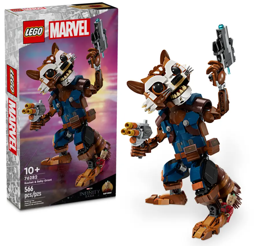 Rocket & Baby Groot | The Brain Train TT