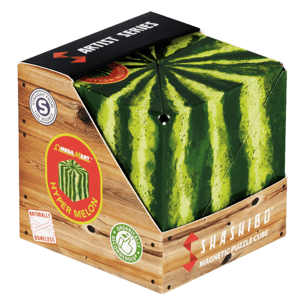 Meow Wolf - Hyper Melon - Shape Shifting Magnetic Fidget Puzzle Cube T ...