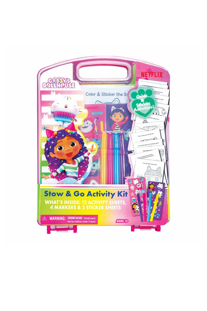 Gabby’s Dollhouse™ Stow & Go Activity Kit in 6pc Counter Display – Inc ...