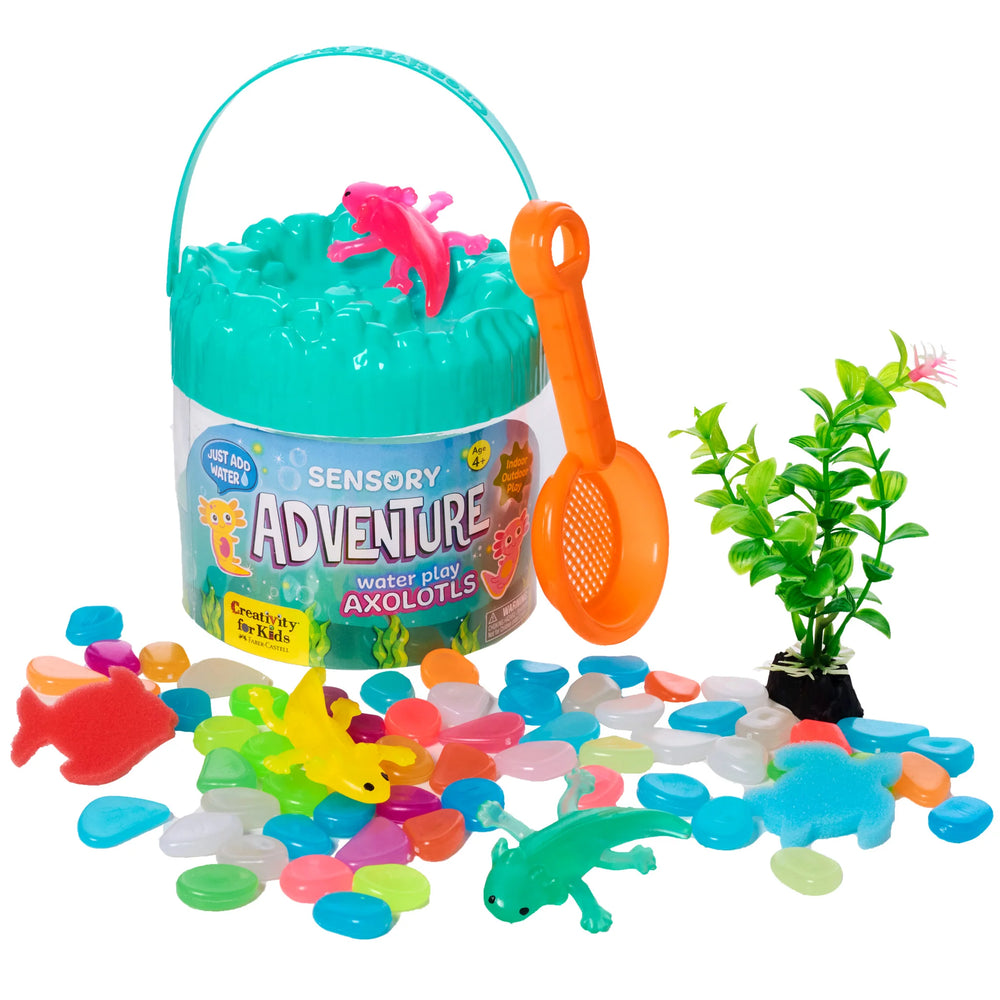 Sensory Adventure Water Play Axolotls - #6543000 | The Brain Train TT