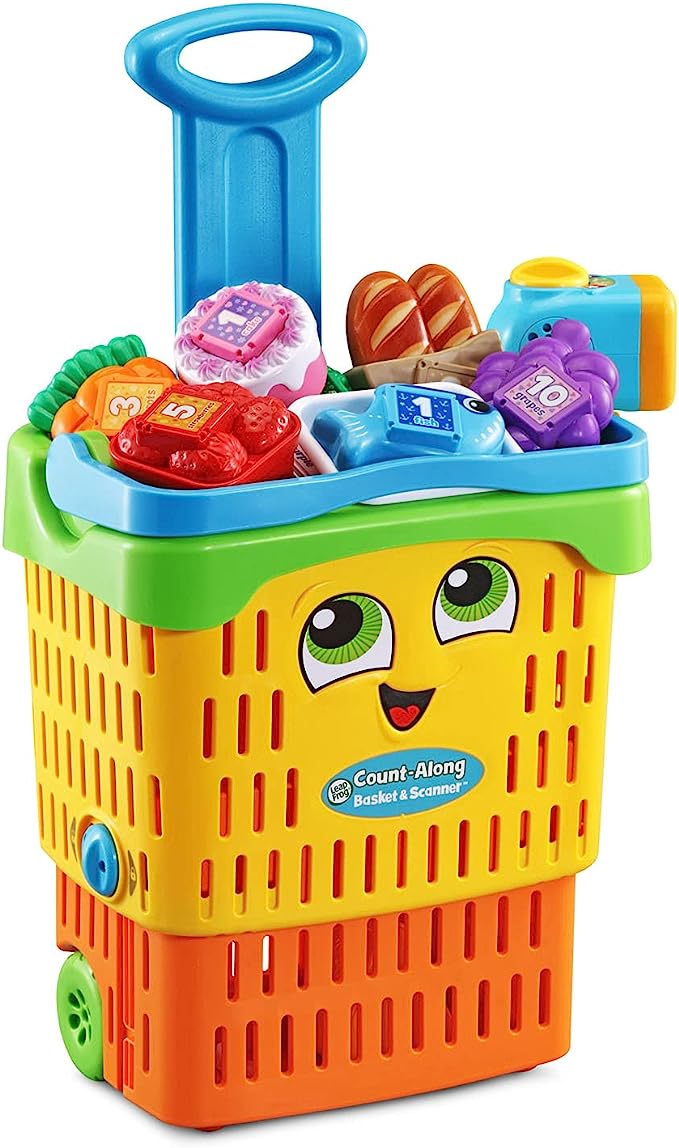 Vtech Leap Frog Count-Along Basket & Scanner | The Brain Train TT