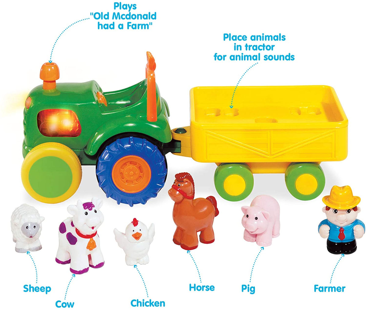Funtime Tractor – Farm Playset | The Brain Train TT