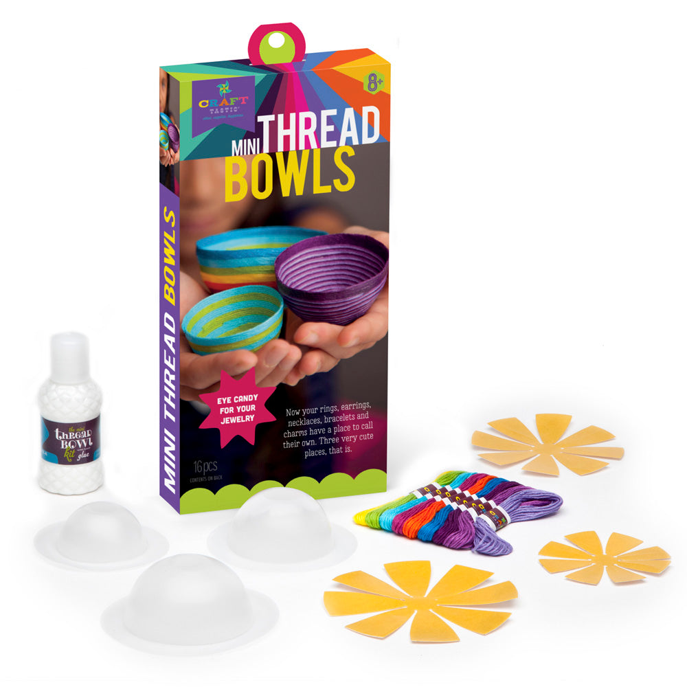 Craft-tastic Mini Thread Bowls | The Brain Train TT
